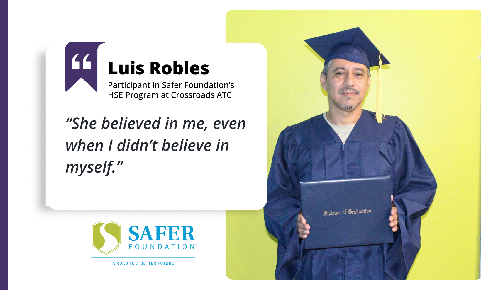 Comprehensive Reentry Assistance - Safer Foundation